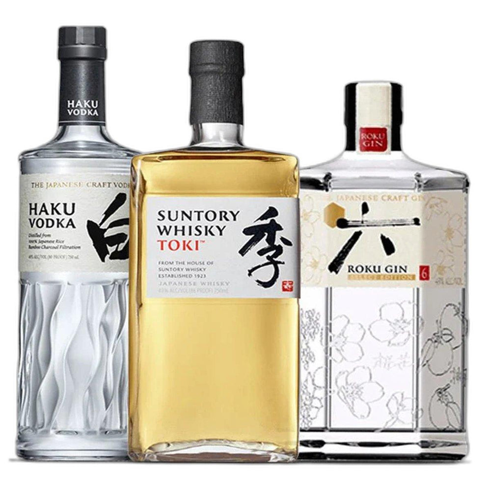 Buy Suntory Toki Haku Vodka Roku Gin Bundle Online. Checkout reviews and prices only at Whisky ...